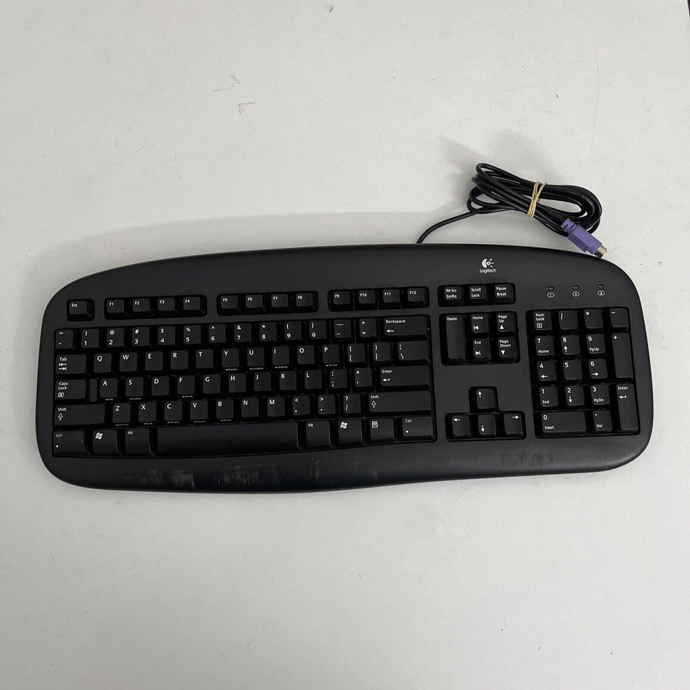 Logitech Deluxe Keyboard Y-SU61 PS/2 Port – Retro Unit