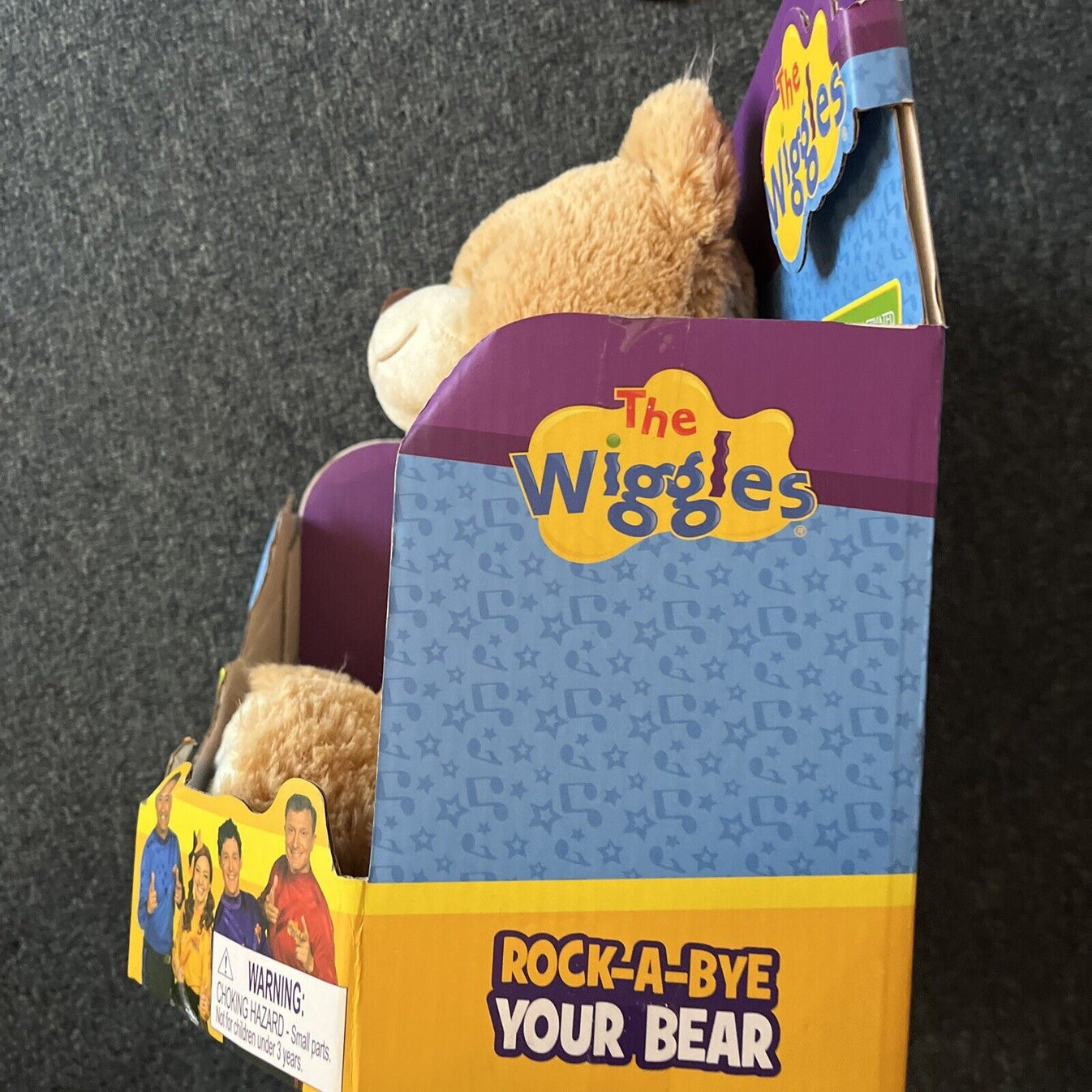 The Wiggles Rock-A-Bye Bear Motion Activated, Stuffed Animals for Kids ...