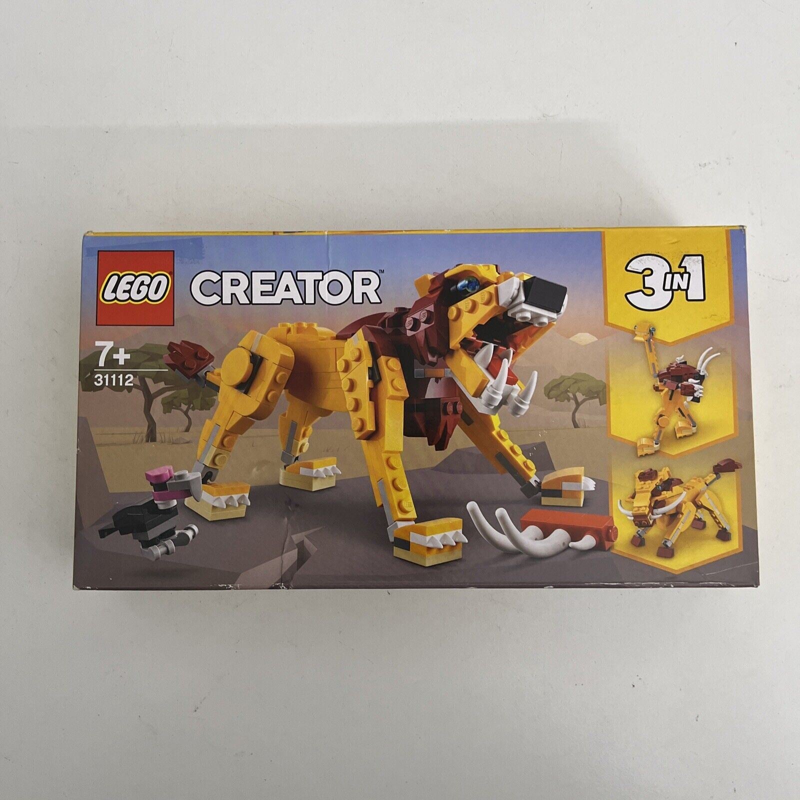 LEGO Creator 3 in 1 Wild Lion (31112) *New* – Retro Unit