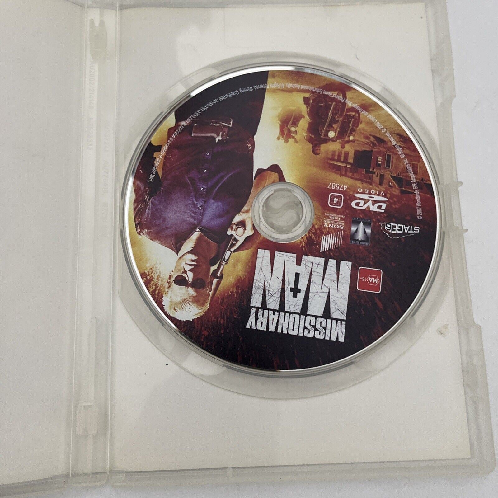 Missionary Man (DVD, 2007) Dolph Lundgren, Kateri Walker, Region 4 ...