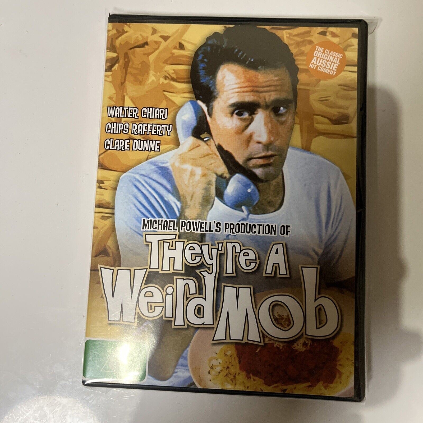 They're A Weird Mob (DVD, 1966) Walter Chiari, Claire Dunne, NEW Regio ...