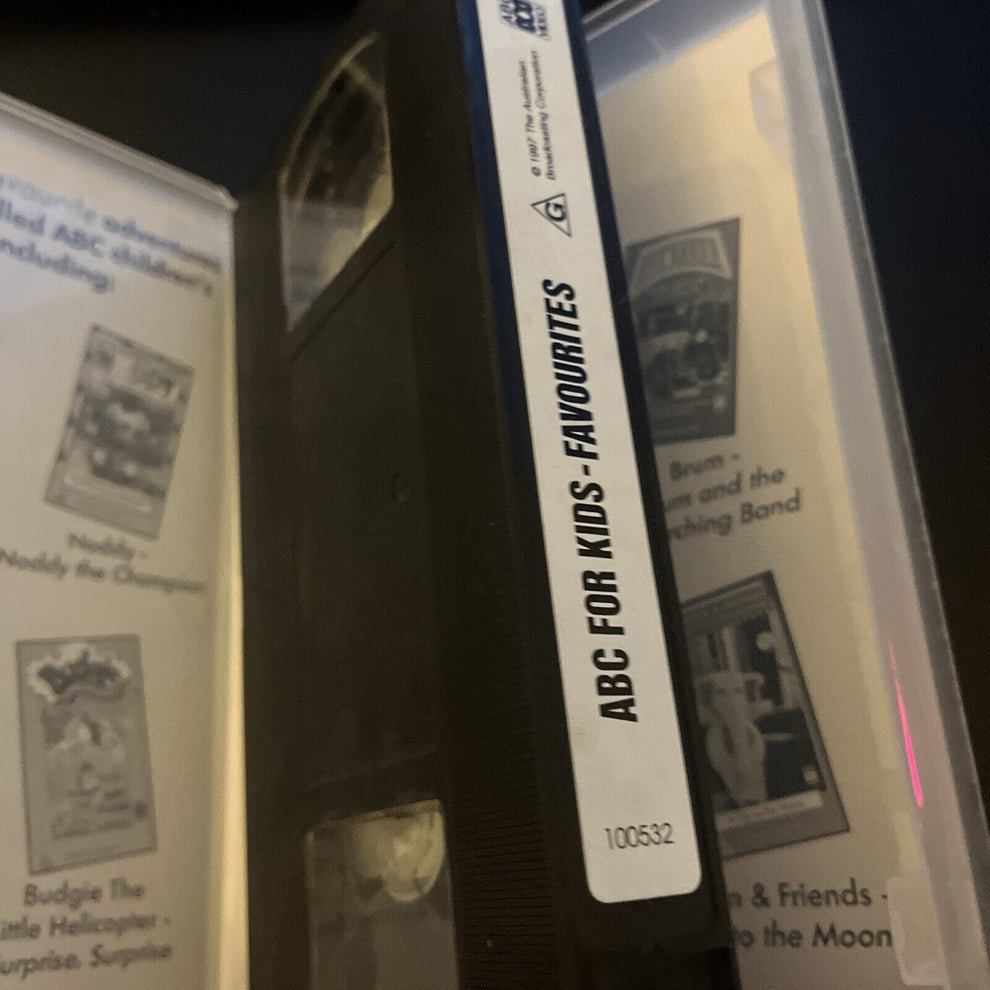ABC For Kids - Favourites (VHS,1997) PAL VHS – Retro Unit