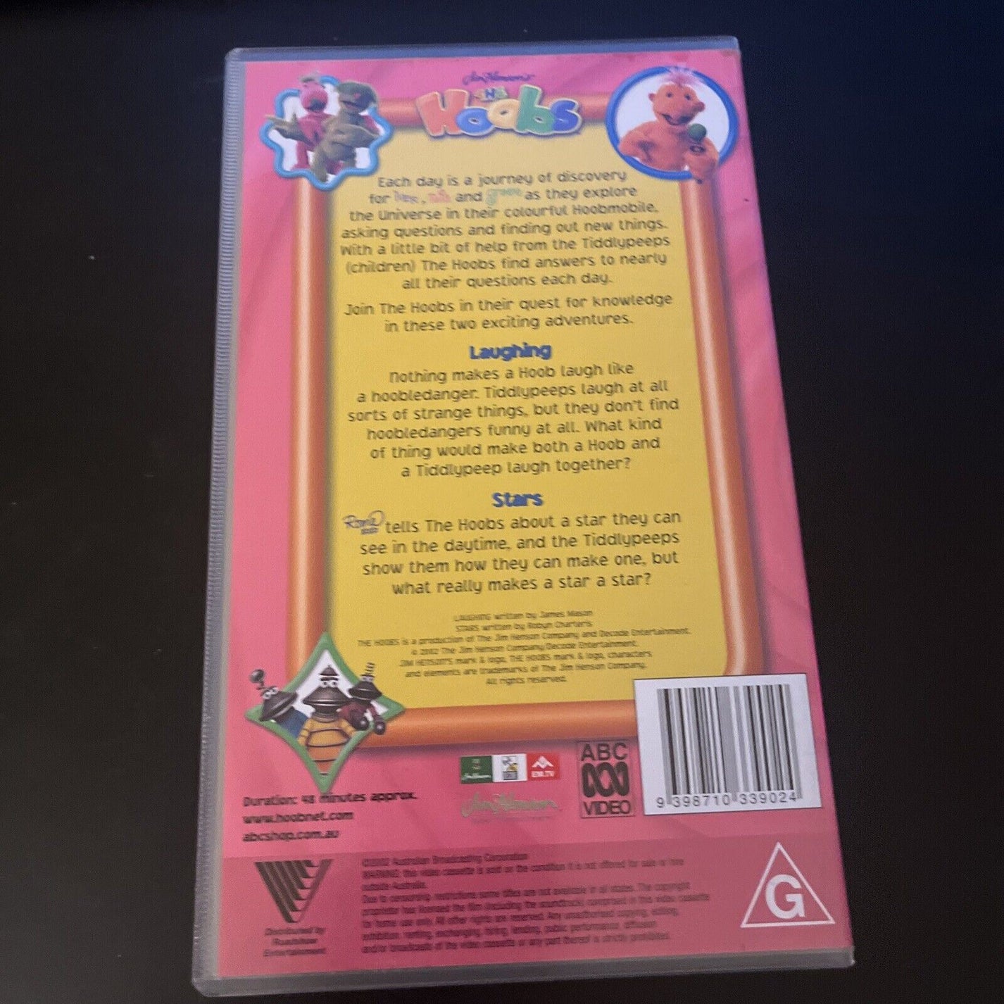 Jim Henson's The Hoobs Laughing (VHS, 2002) PAL – Retro Unit