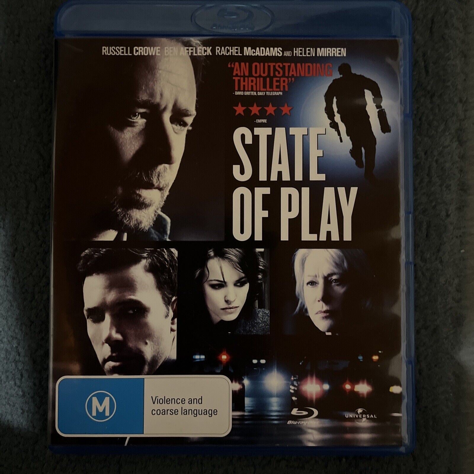 State Of Play (Blu-ray, 2009) Russell Crowe, Ben Affleck Region B ...