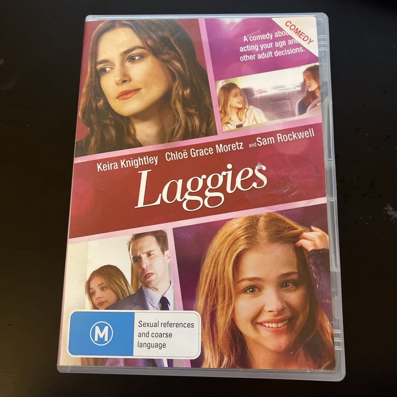 Laggies (DVD, 2014) Keira Knightley, Chloë Grace Moretz, Sam Rockwell ...
