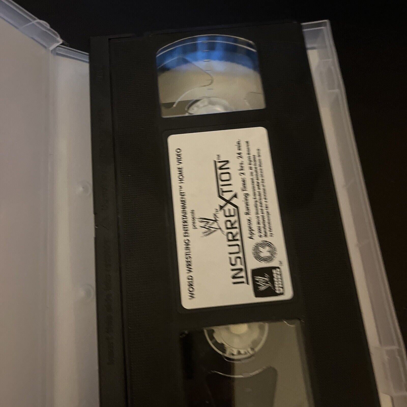 WWE Insurrection (VHS, 2002) Steve Austin, Triple H, Eddie Guerrero PA – Retro Unit