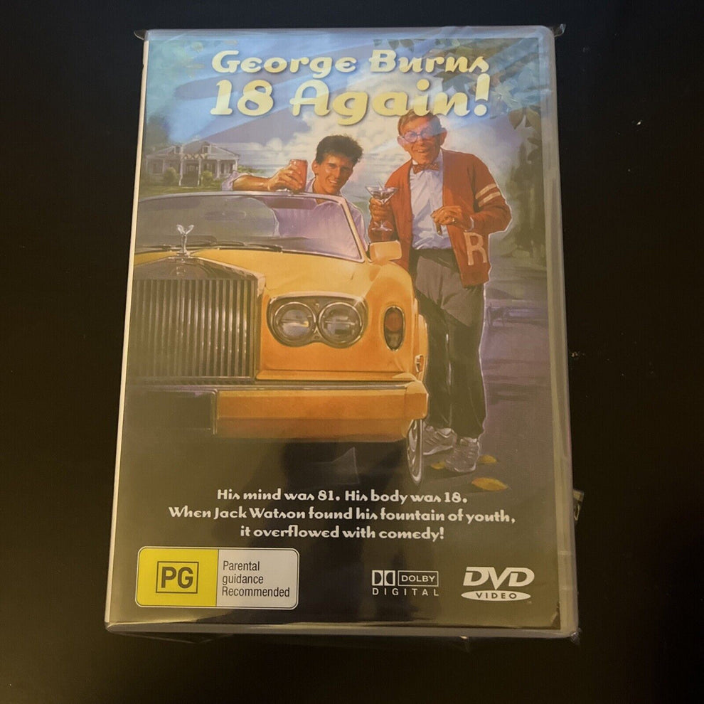 18 Again! (DVD, 1988) George Burns, Charlie Schlatter, NEW All Regions ...