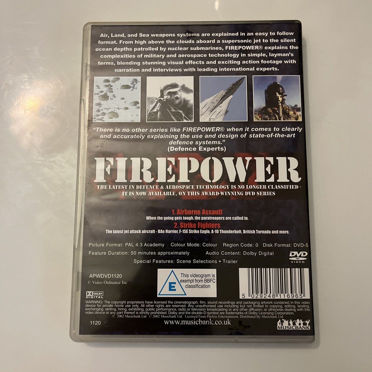 Firepower - Airborne Assault / Strike Fighters (DVD, 2002) All Regions ...