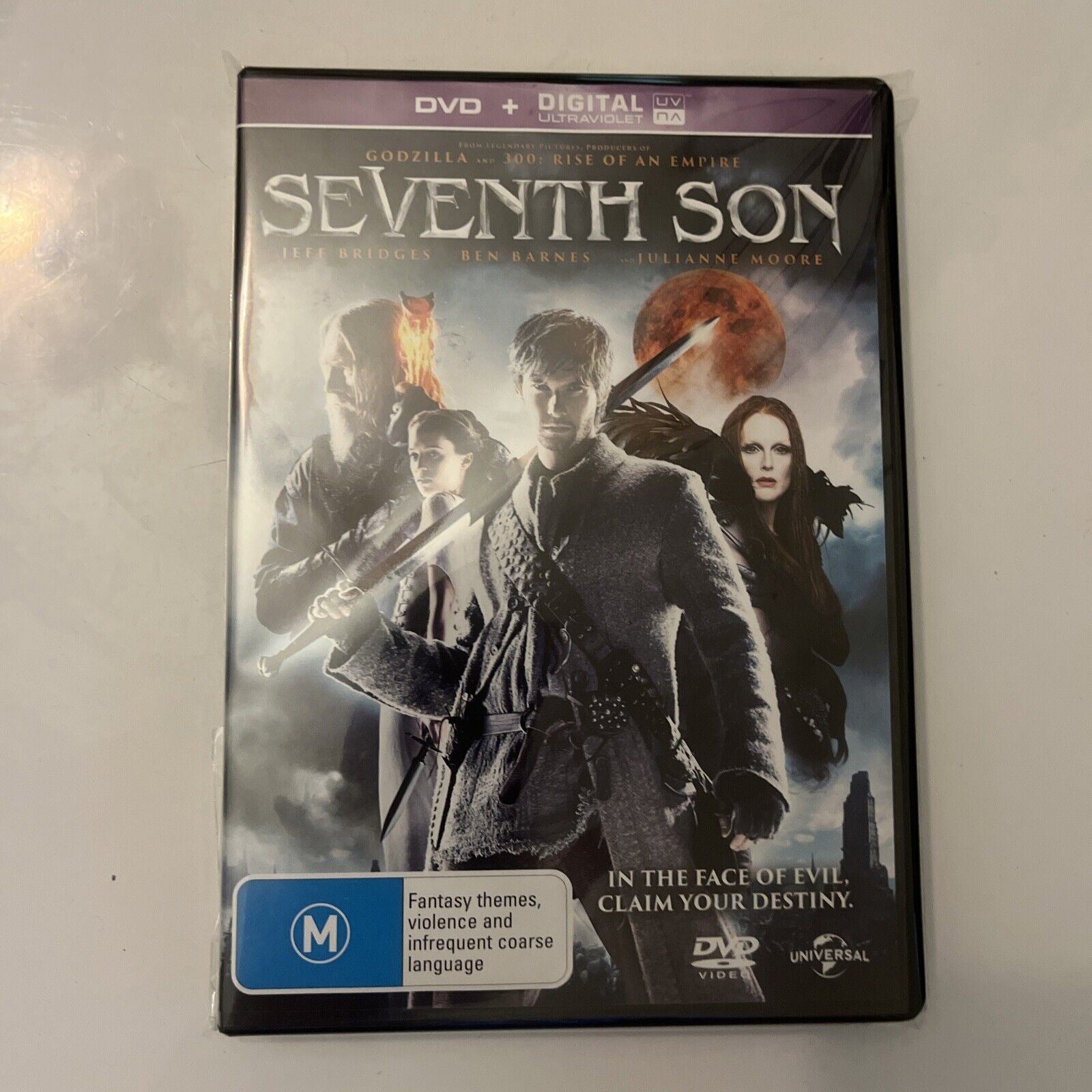 Seventh Son (DVD, 2014) Jeff Bridges, Ben Barnes NEW Region 4&2 – Retro ...