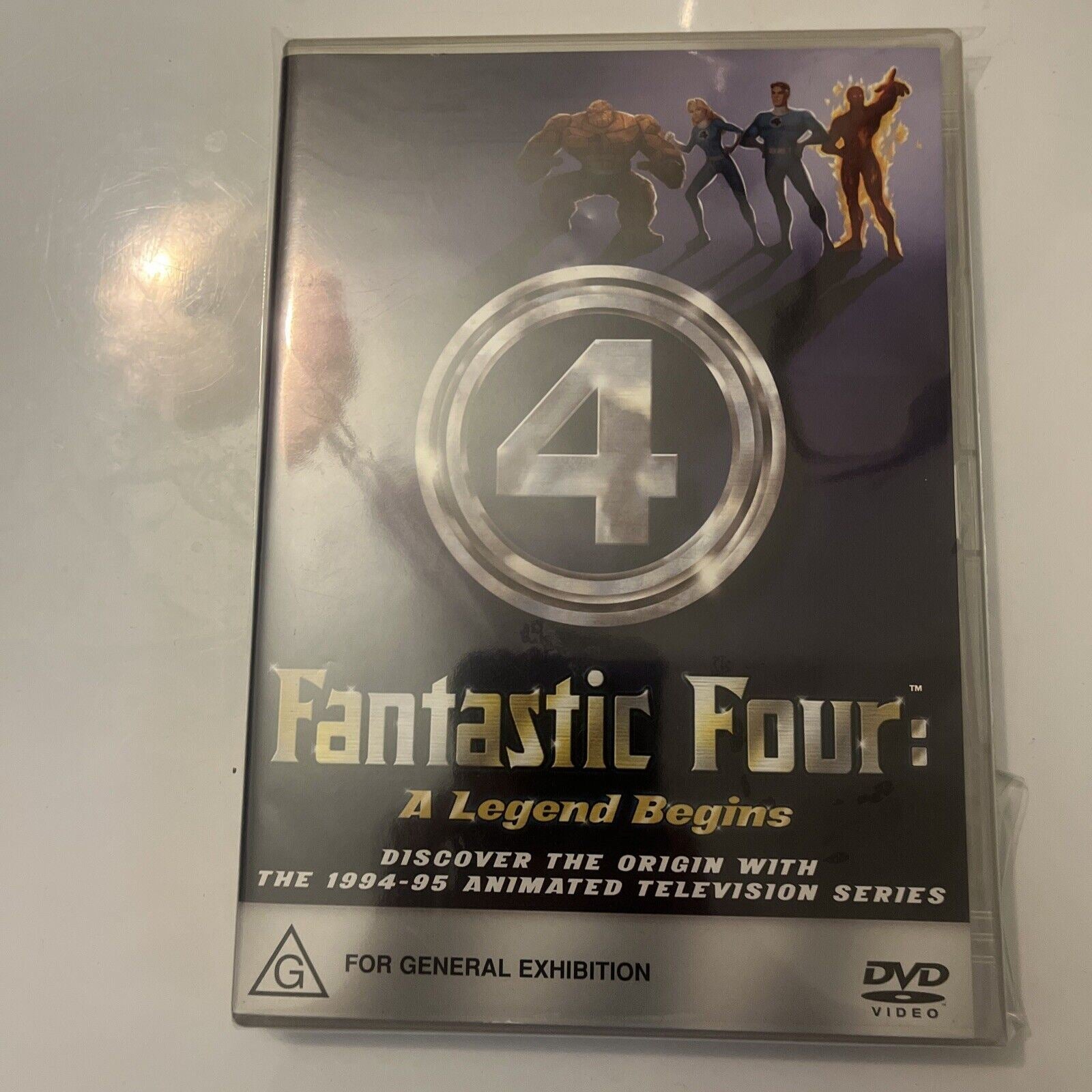 Fantastic Four: A Legend Begins (DVD, 1994) Region 4 – Retro Unit