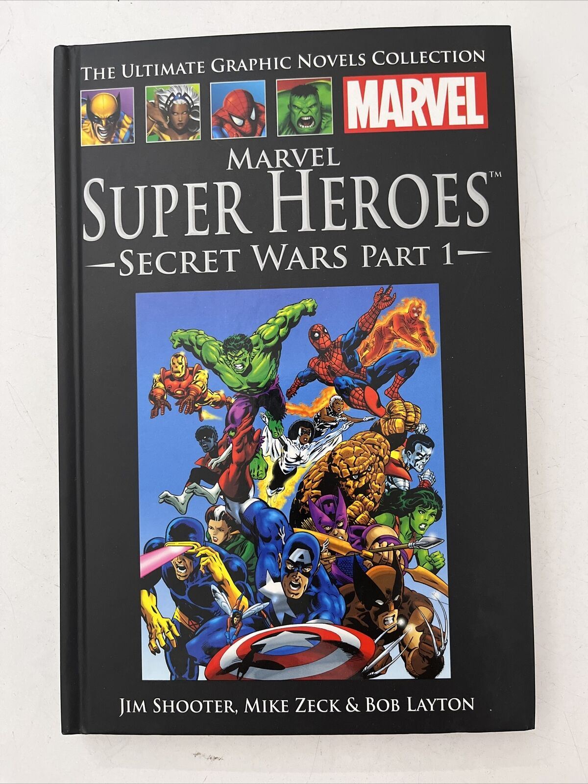 Marvel Super Heroes Secret Wars Part 1 Graphic Novel Hardcover – Retro Unit