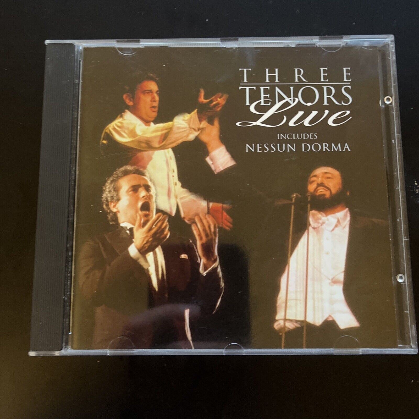 Pavarotti Domingo Carreras Three Tenors Live Cd 1996 Retro Unit