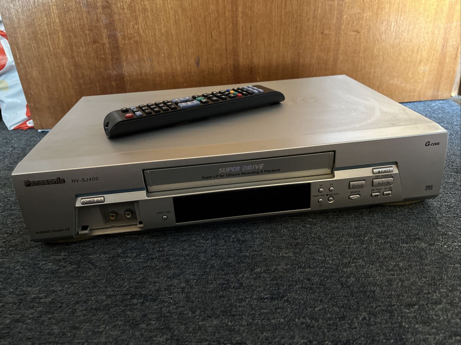 Panasonic NV-SJ400 VCR PAL – Retro Unit
