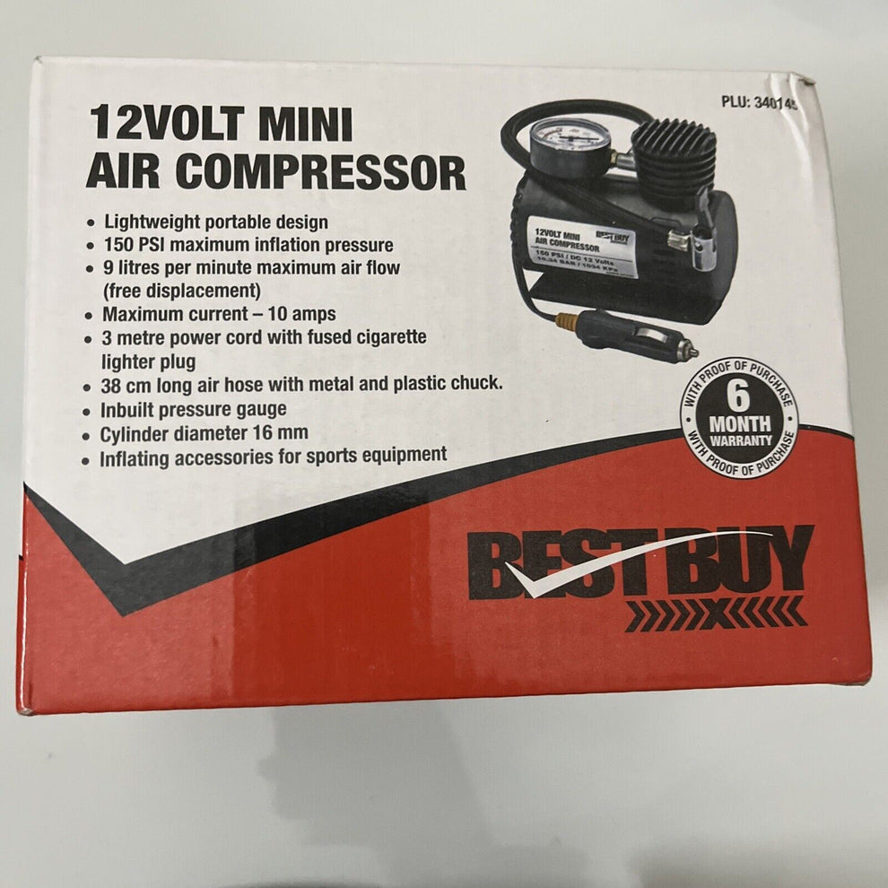 Best Buy 12 Volt Mini Air Compressor – Retro Unit