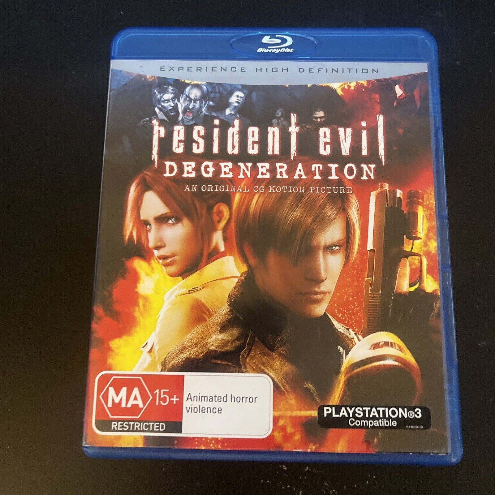 Resident Evil - Degeneration (Blu-ray, 2008). Region B – Retro Unit