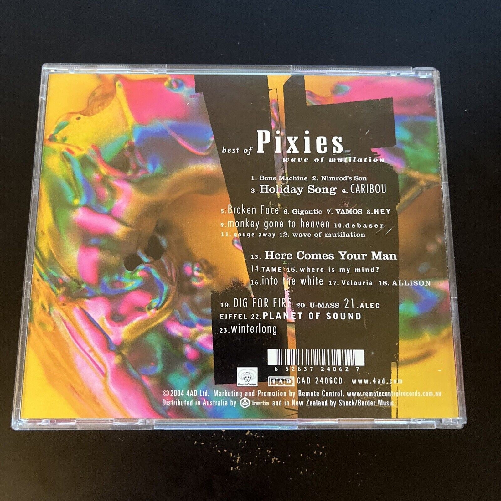 The Pixies Wave Of Mutilation The Best Of Pixies Cd 2004 Retro Unit