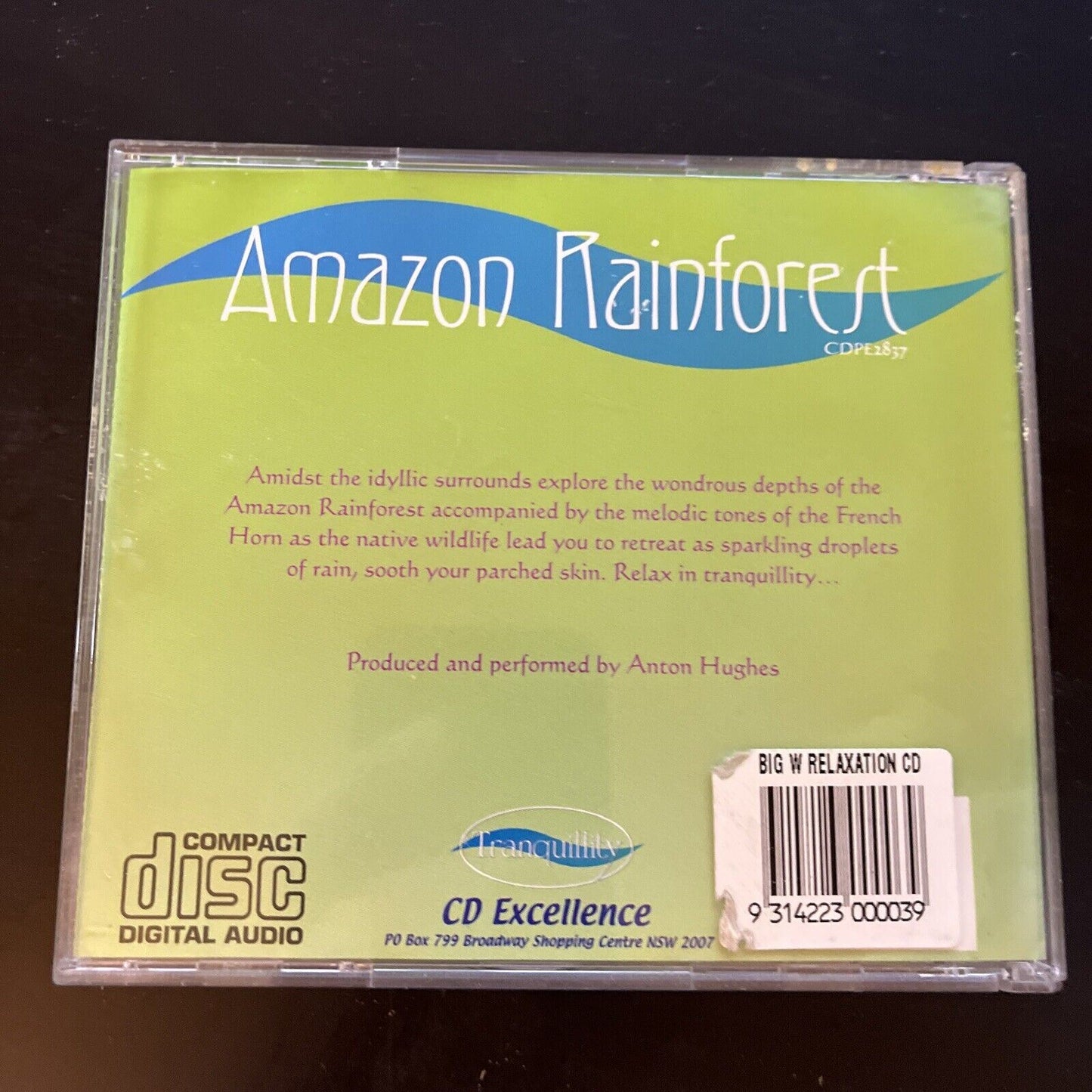 Amazon Rainforest Ambient Natural Sound Cd Retro Unit