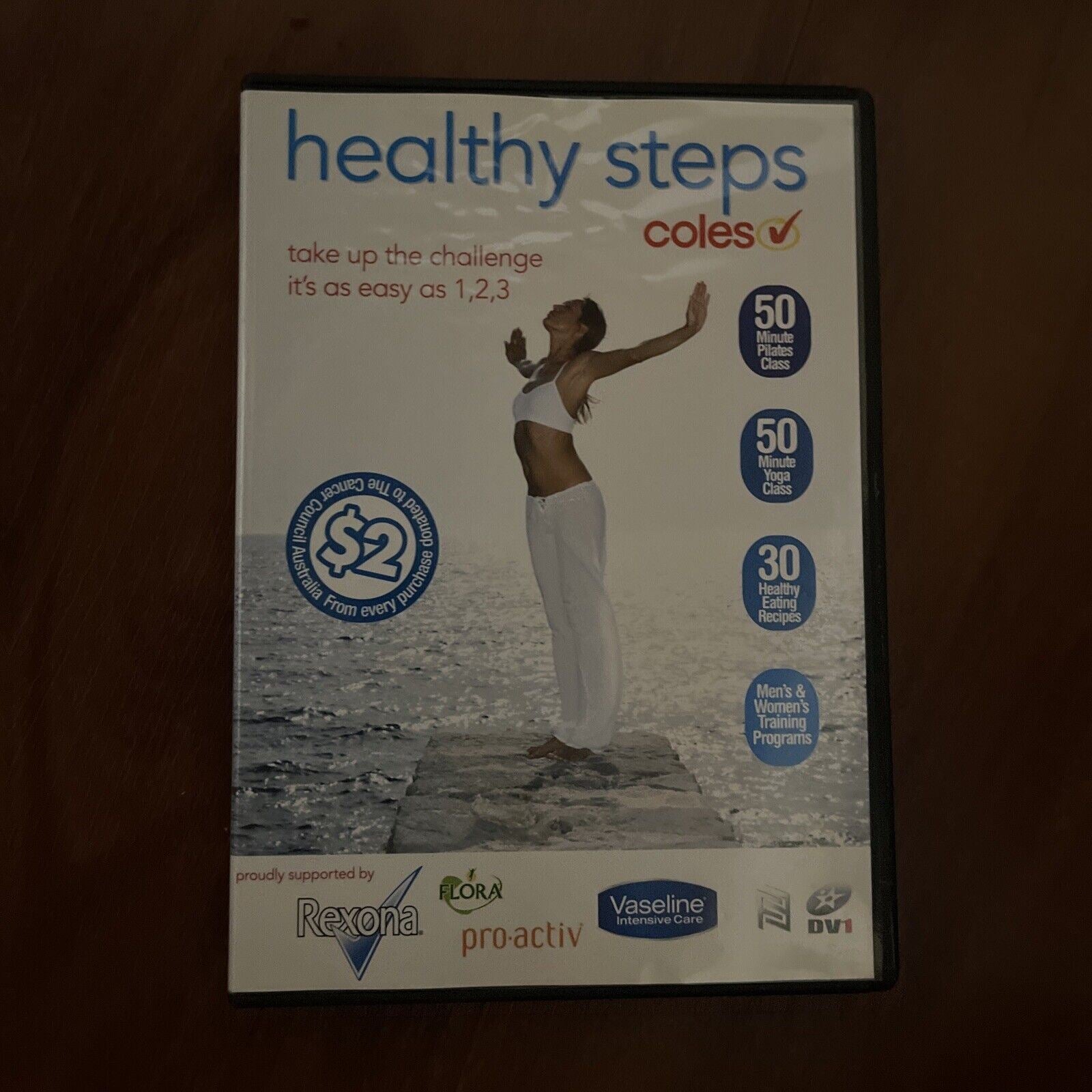 Healthy Steps - Coles Cares Challenge (DVD, 2-Disc Set, Region 4) Stot ...