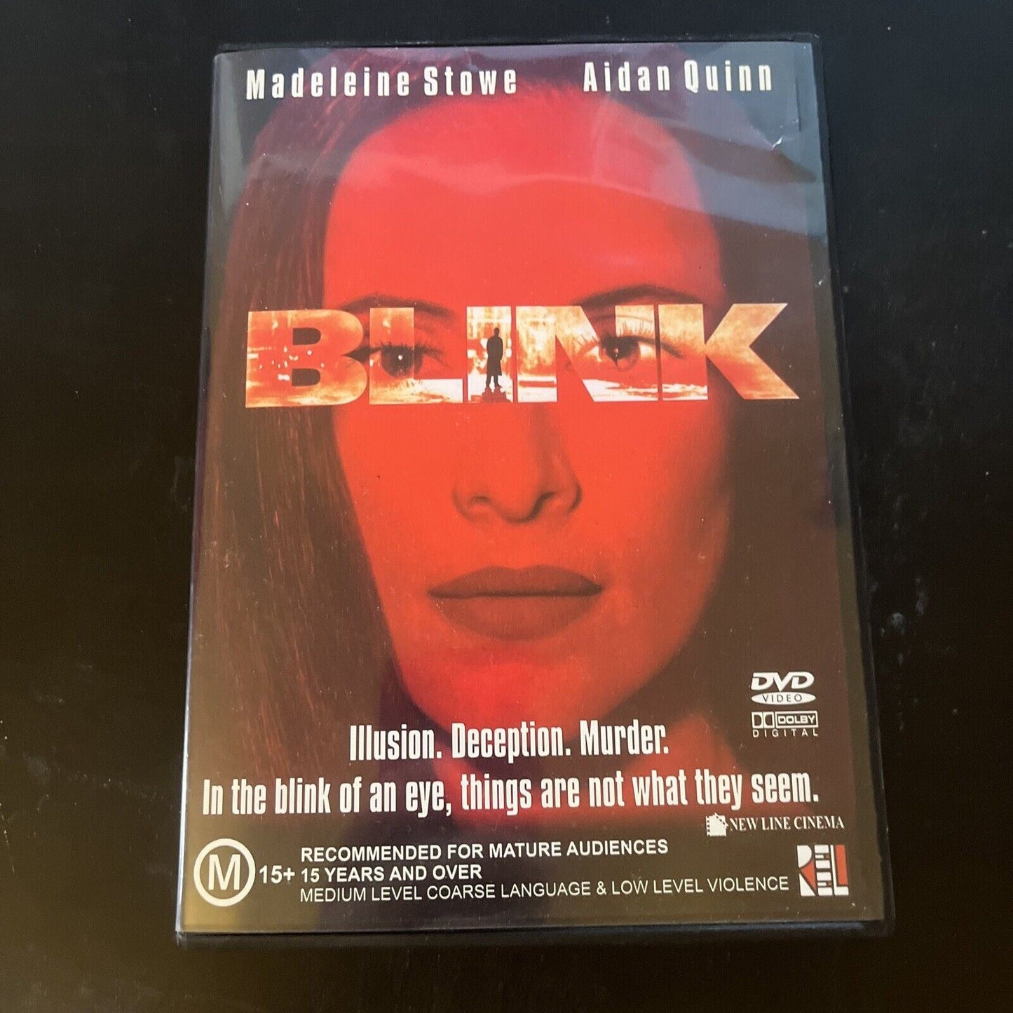 Blink (DVD, 1994) Madeleine Stowe, Aidan Quinn, James Remar All Region – Retro Unit