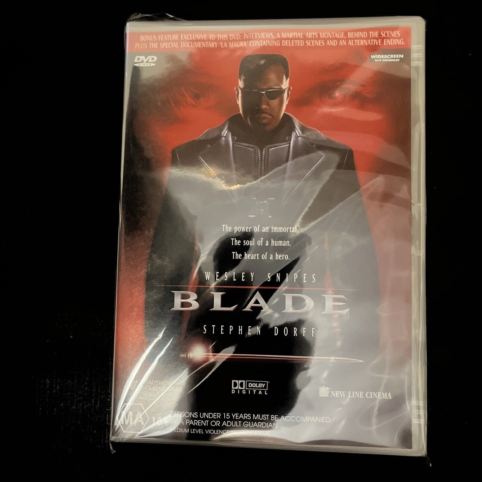 Blade (DVD, 1998) Wesley Snipes, Stephen Dorff, Kris Kristofferson NEW ...