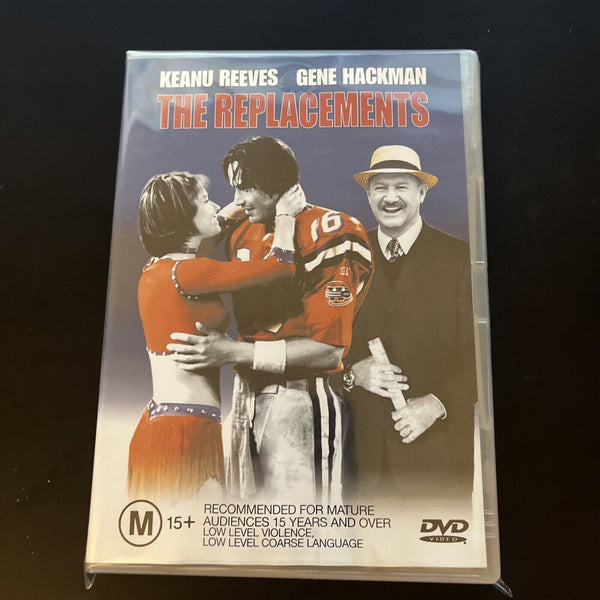 The Replacements (DVD, 2000) Keanu Reeves, Gene Hackman NEW Region 4 ...