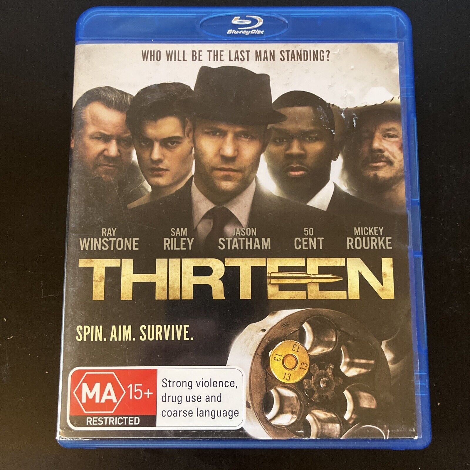 Thirteen (Blu-ray, 2010) Jason Statham, Alexander Skarsgard, All Regio ...