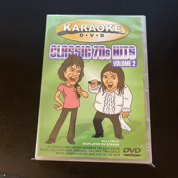 Karaoke - Classic 70's Hits : Vol 2 (DVD) All Regions – Retro Unit