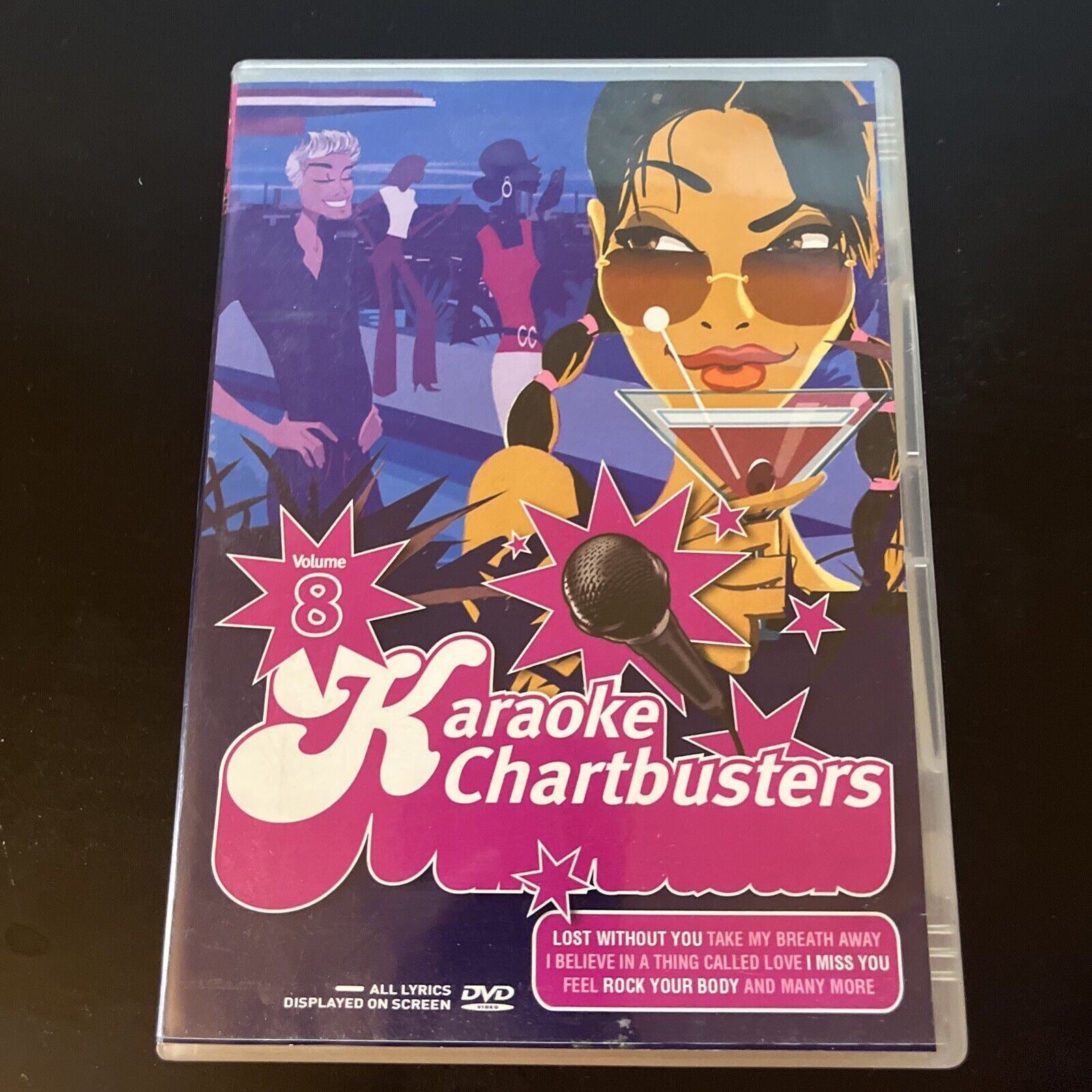 Karaoke - Chartbusters : Vol 8 (DVD) All Regions – Retro Unit