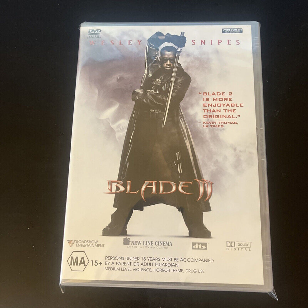 Blade 2 (DVD, 2002, 2-Disc) Wesley Snipes, Kris Kristofferson, NEW Reg ...