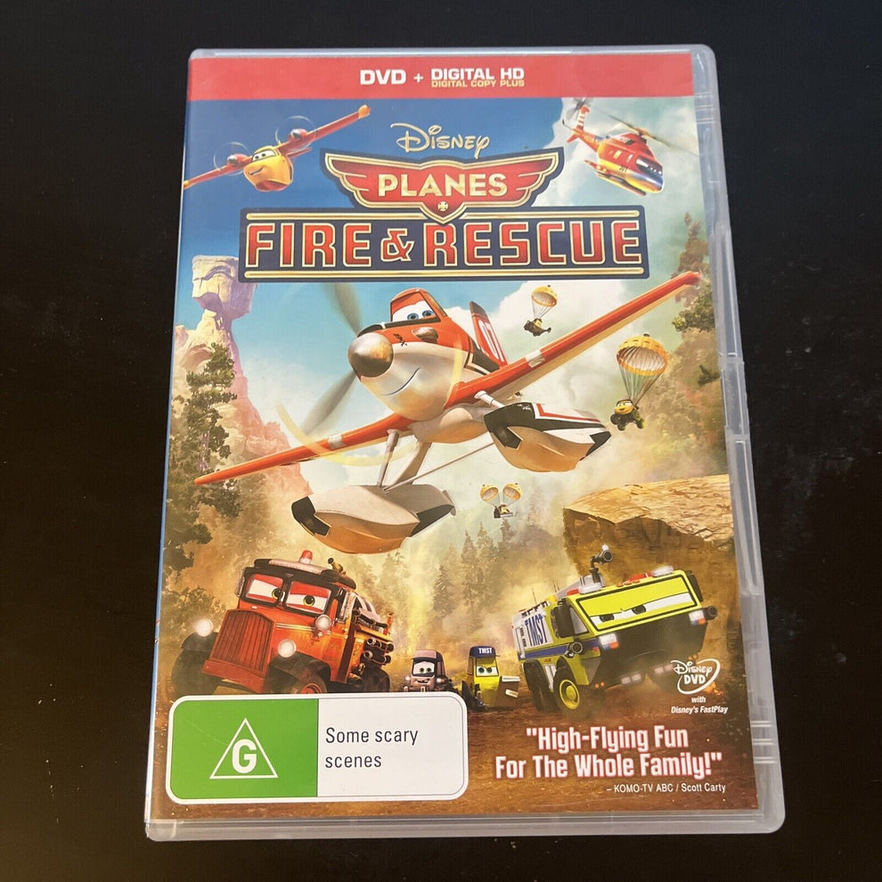 Planes - Fire & Rescue (DVD, 2014) Region 4 – Retro Unit