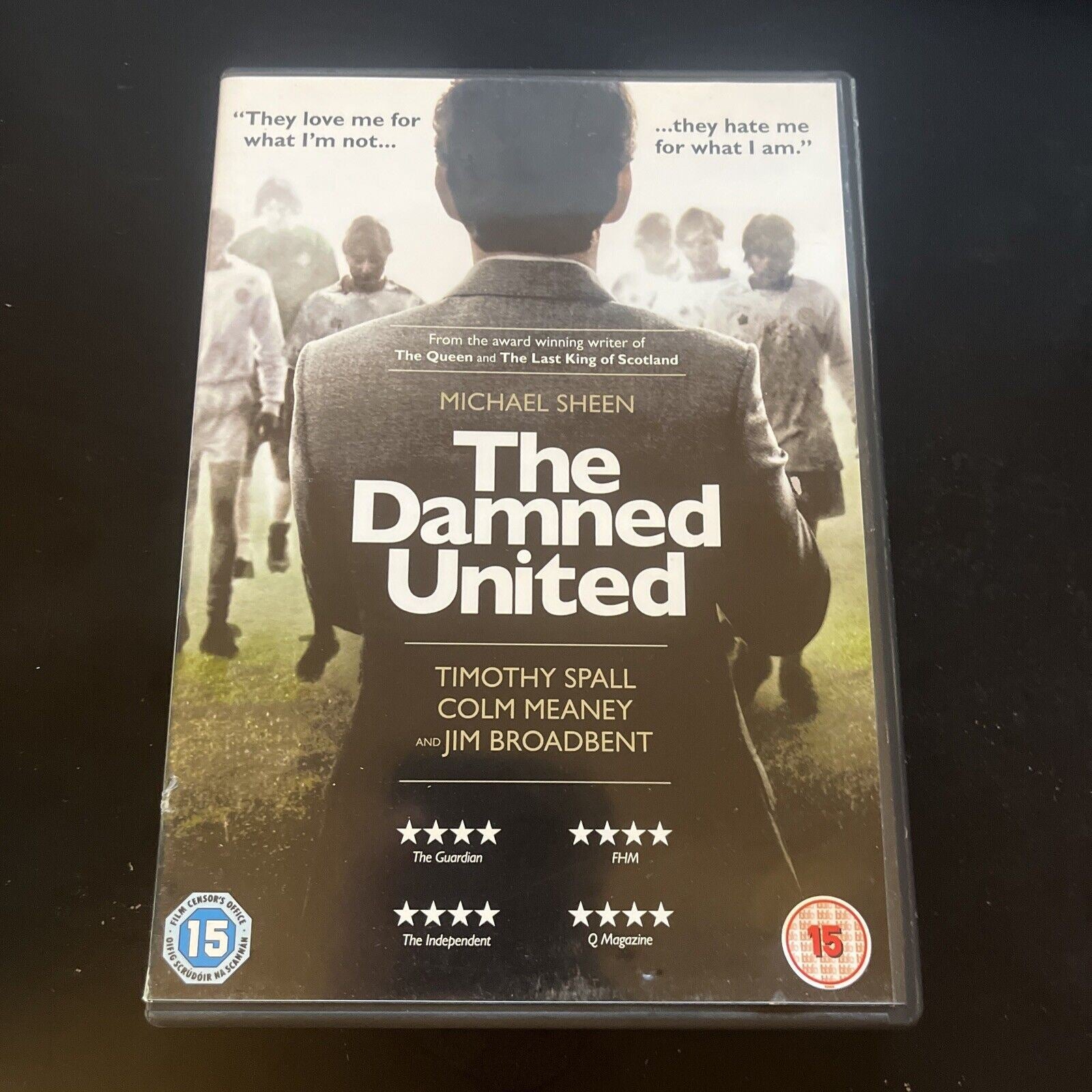 The Damned United (DVD, 2009) Michael Sheen, Jim Broadbent, Region 2 ...