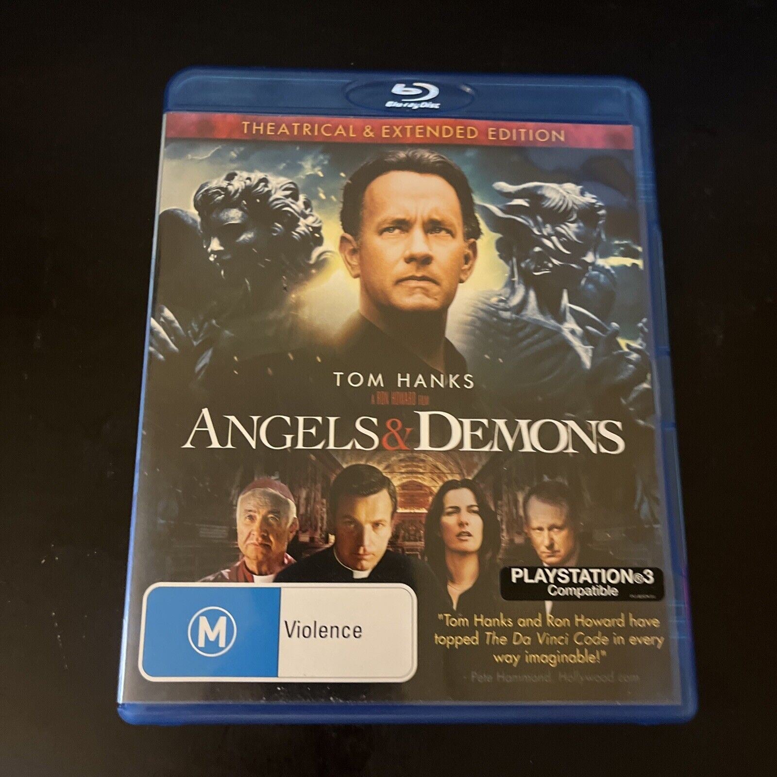 Angels & Demons (Blu-ray, 2009) Tom Hanks, Ewan McGregor, Ayelet Zurer ...