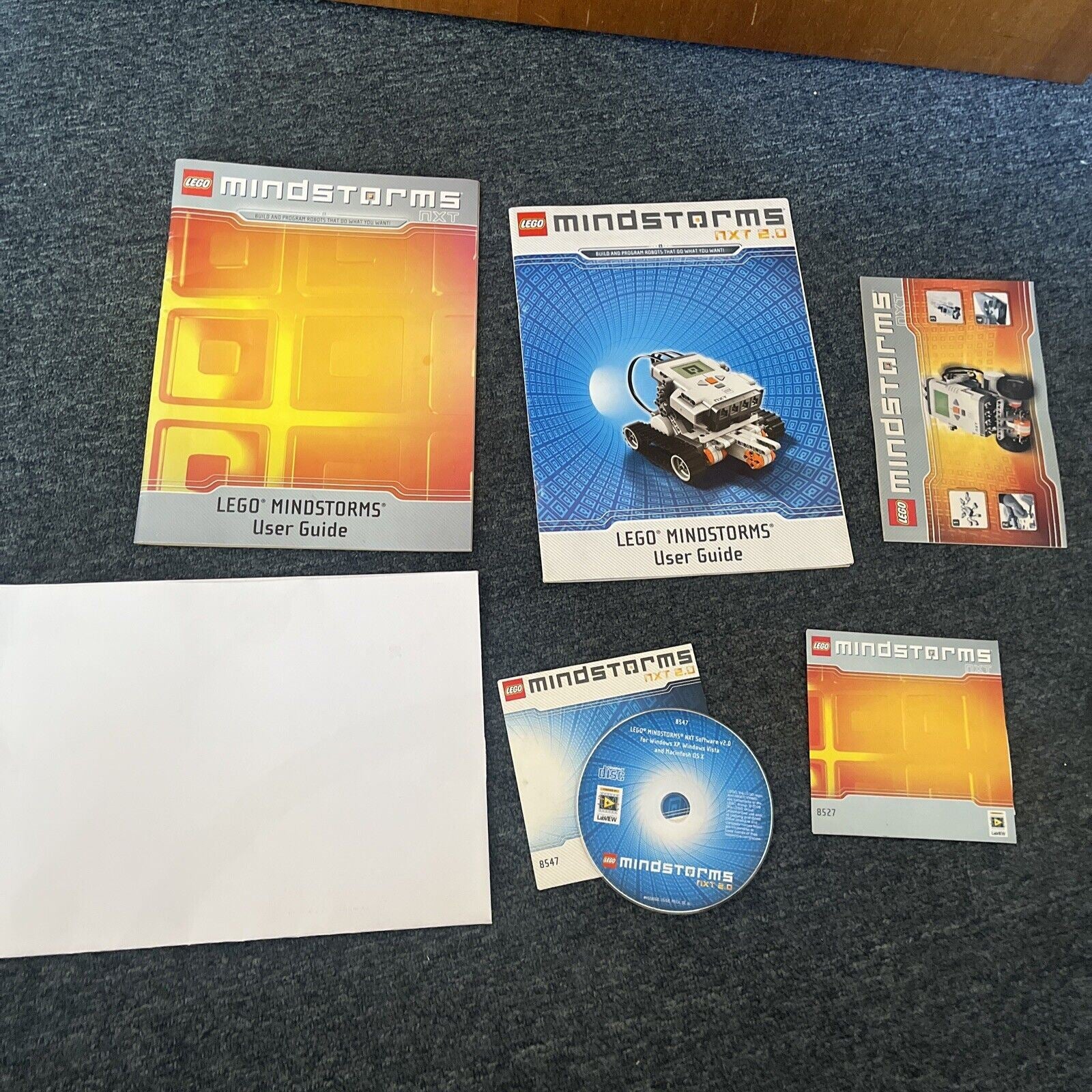 Lego Mindstorms NXT 2.0 User Guide CD – Retro Unit