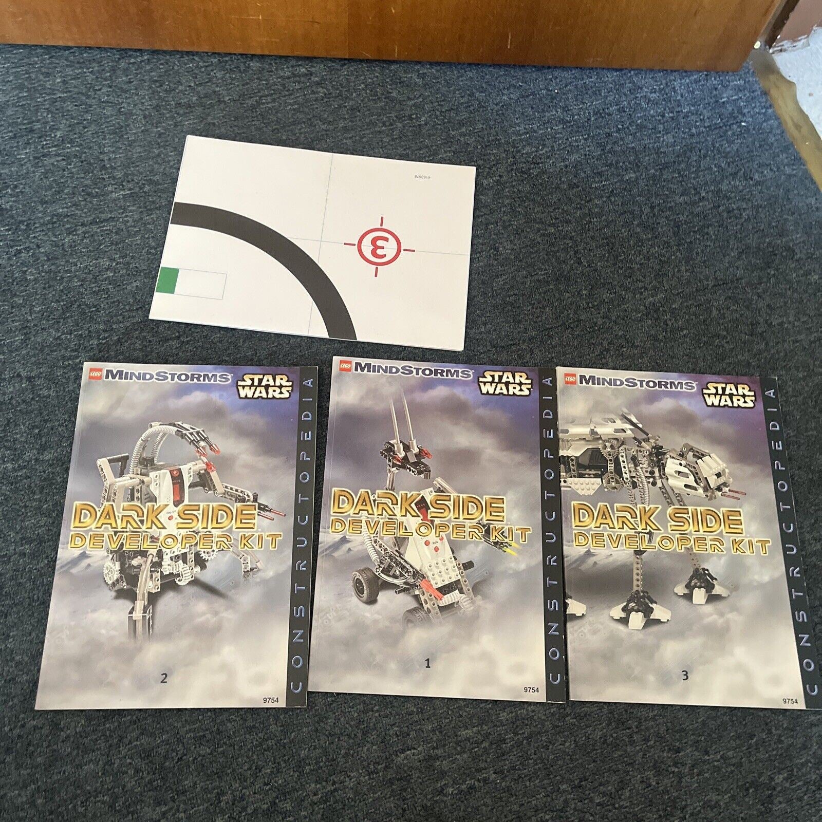 Lego Star Wars Mindstorms Dark Side Developer Kit Manual Only 9754 ...