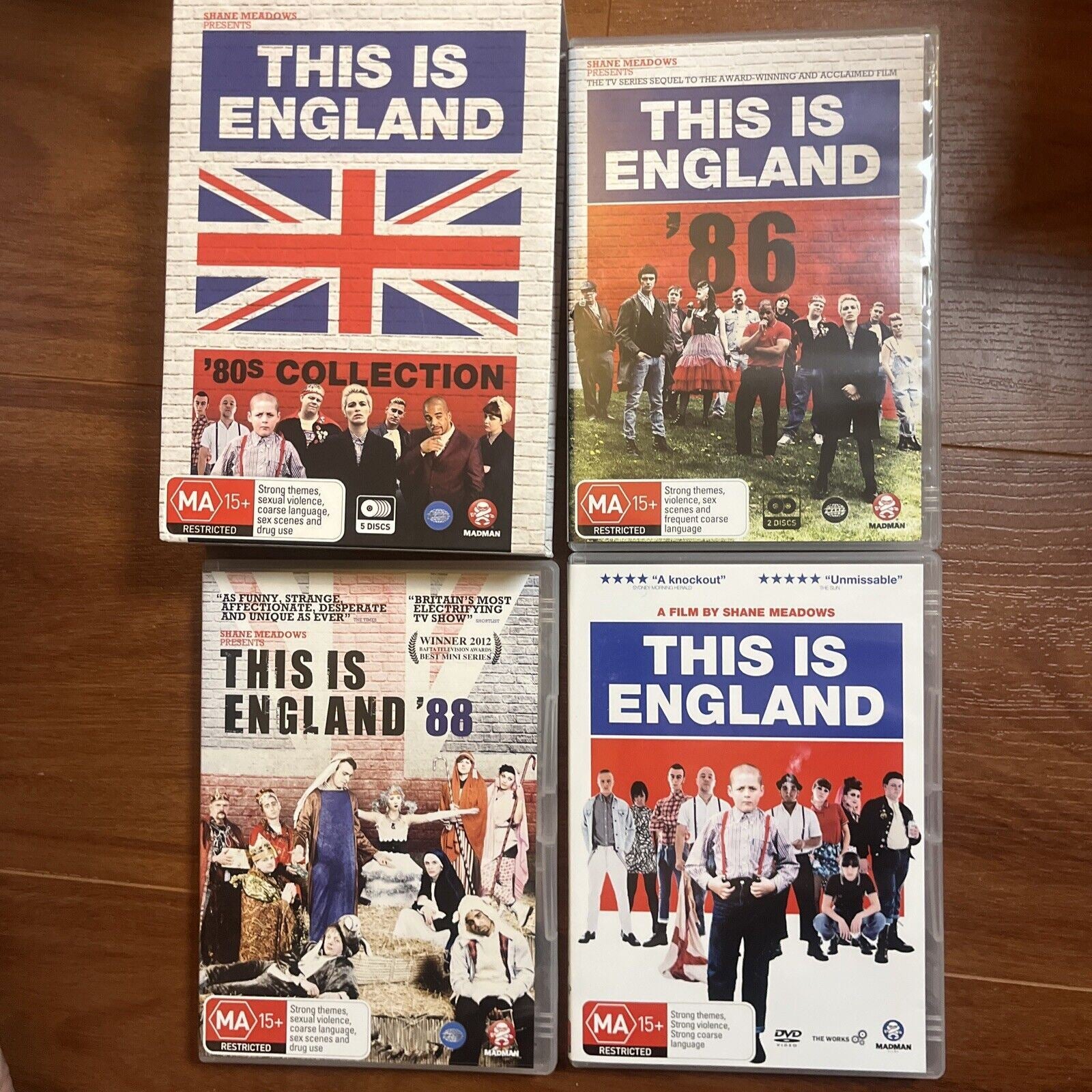 This Is England - '80s Collection (Box Set, DVD, 2006, 5-Disc) Region ...