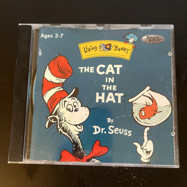 The Cat In The Hat by Dr. Seuss PC CDROM Windows 98 Living Books ...