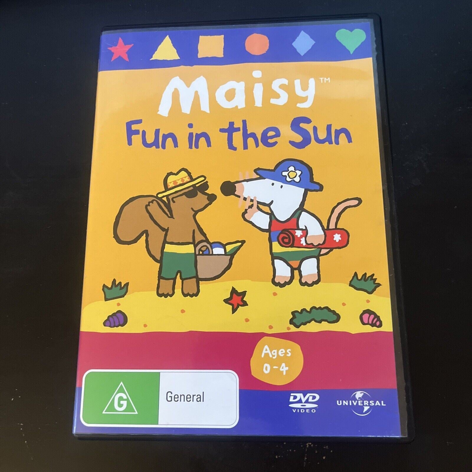 Maisy - Fun In The Sun (DVD, 2000) Region 4 &2 – Retro Unit