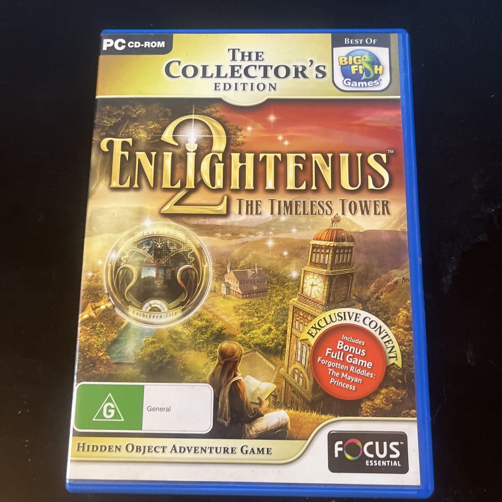 Enlightenus 2 The Timeless Tower PC CDROM Hidden Object Game – Retro Unit