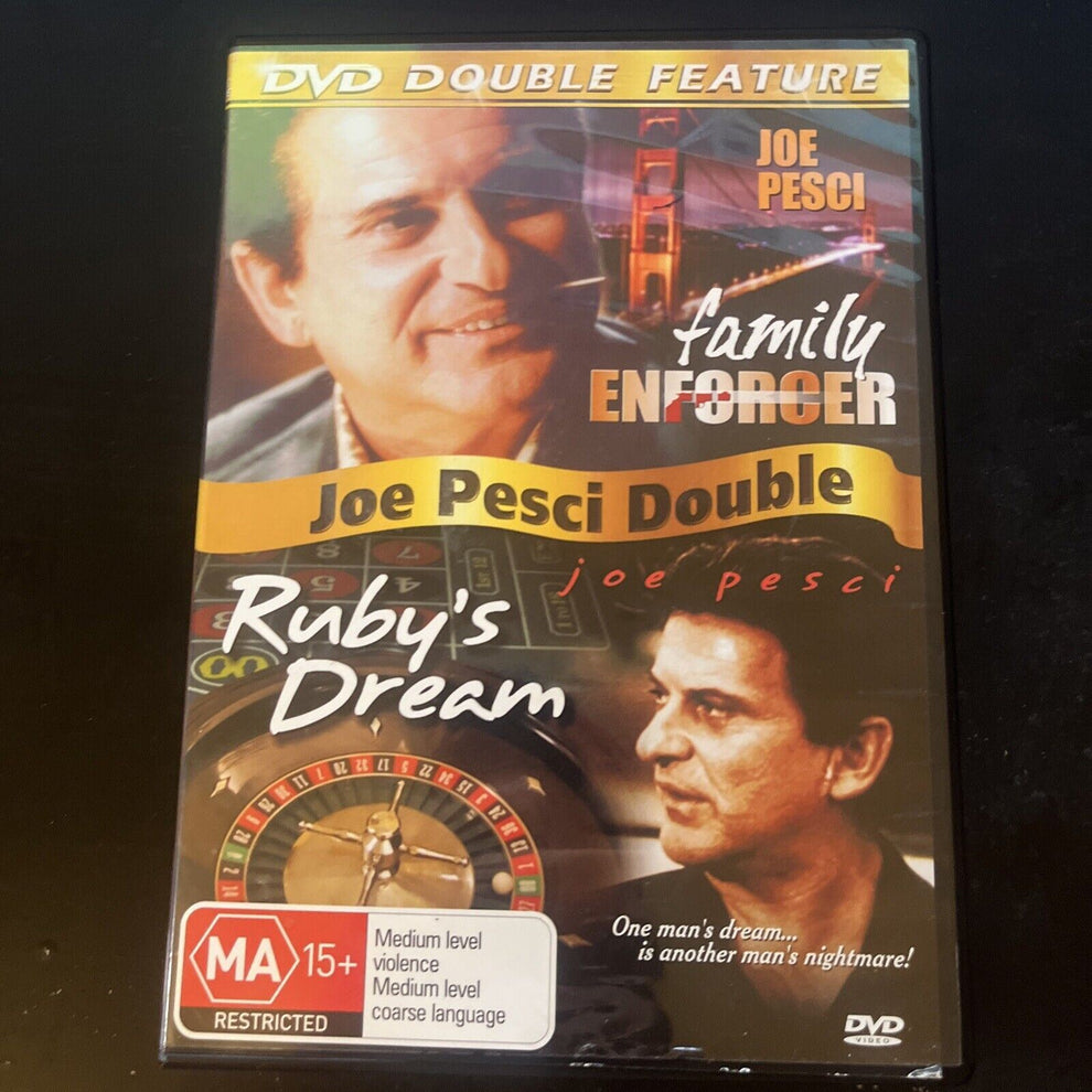 Joe Pesci: Family Enforcer / Ruby's Dream (DVD) Region 4 – Retro Unit