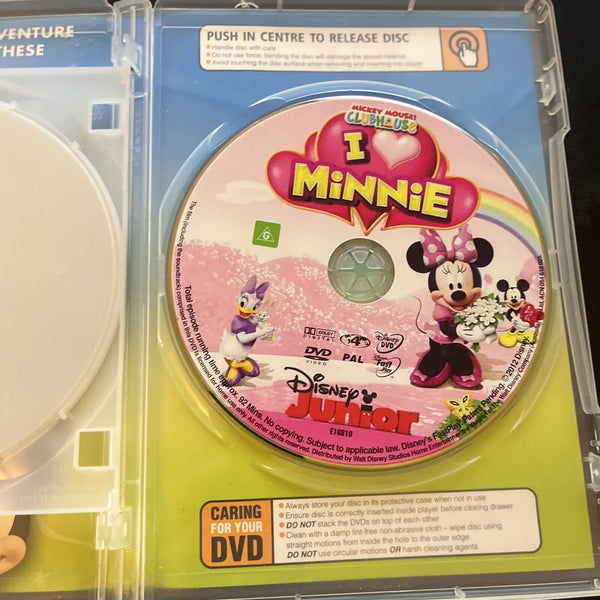Mickey Mouse Clubhouse Minnie Collection (Triple Pack) (DVD, 2016) Reg ...