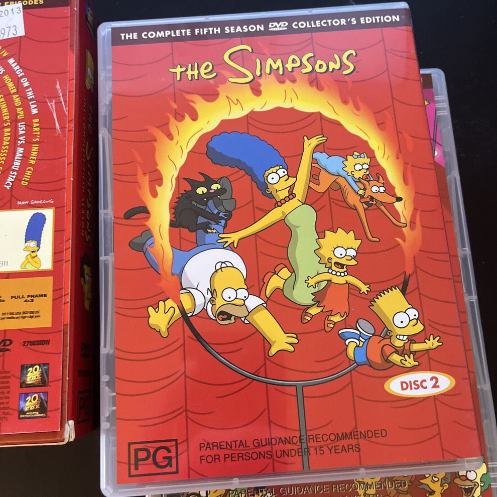 The Simpsons : Season 5 | Boxset (DVD, 1994, 4-Disc) Region 4 – Retro Unit