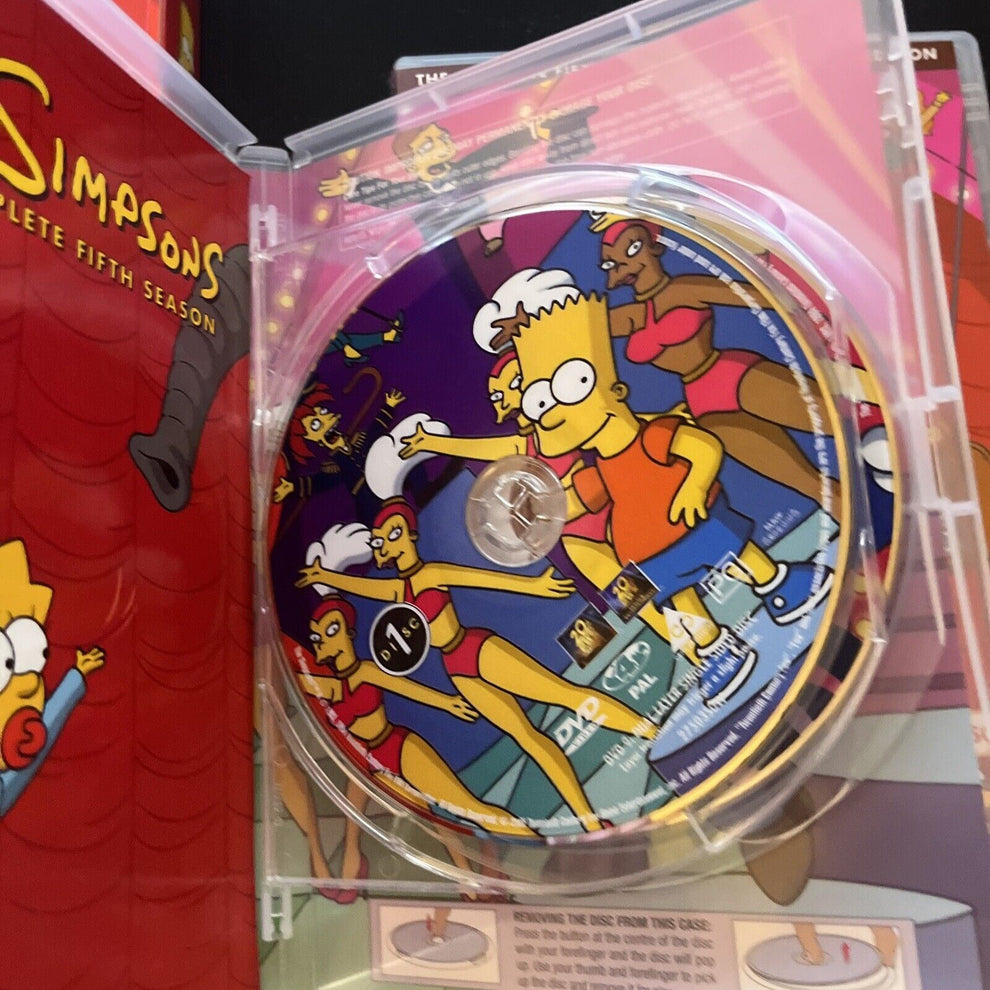 The Simpsons : Season 5 | Boxset (DVD, 1994, 4-Disc) Region 4 – Retro Unit