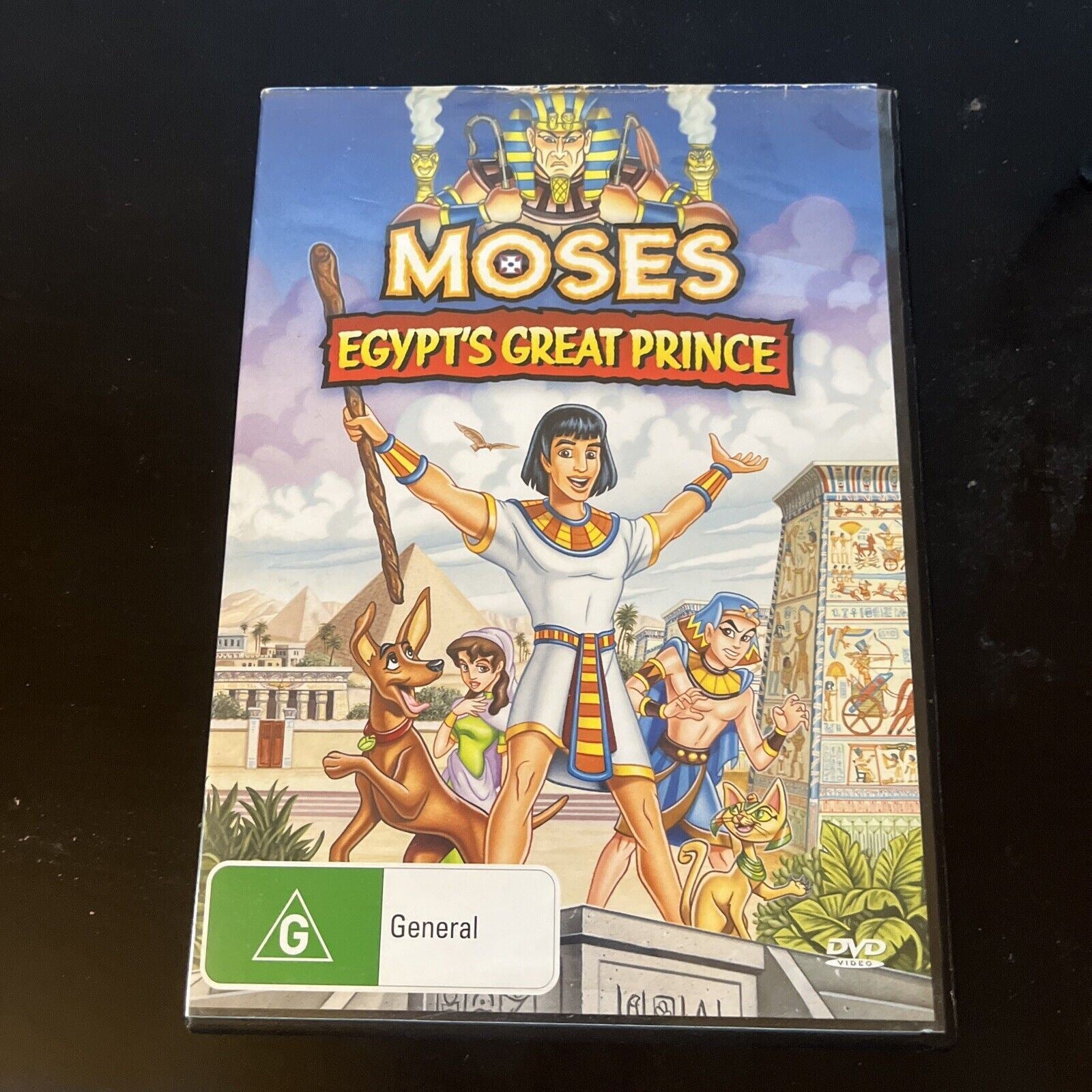 Moses Egypt's Great Prince (DVD, 1998) Region 4 – Retro Unit