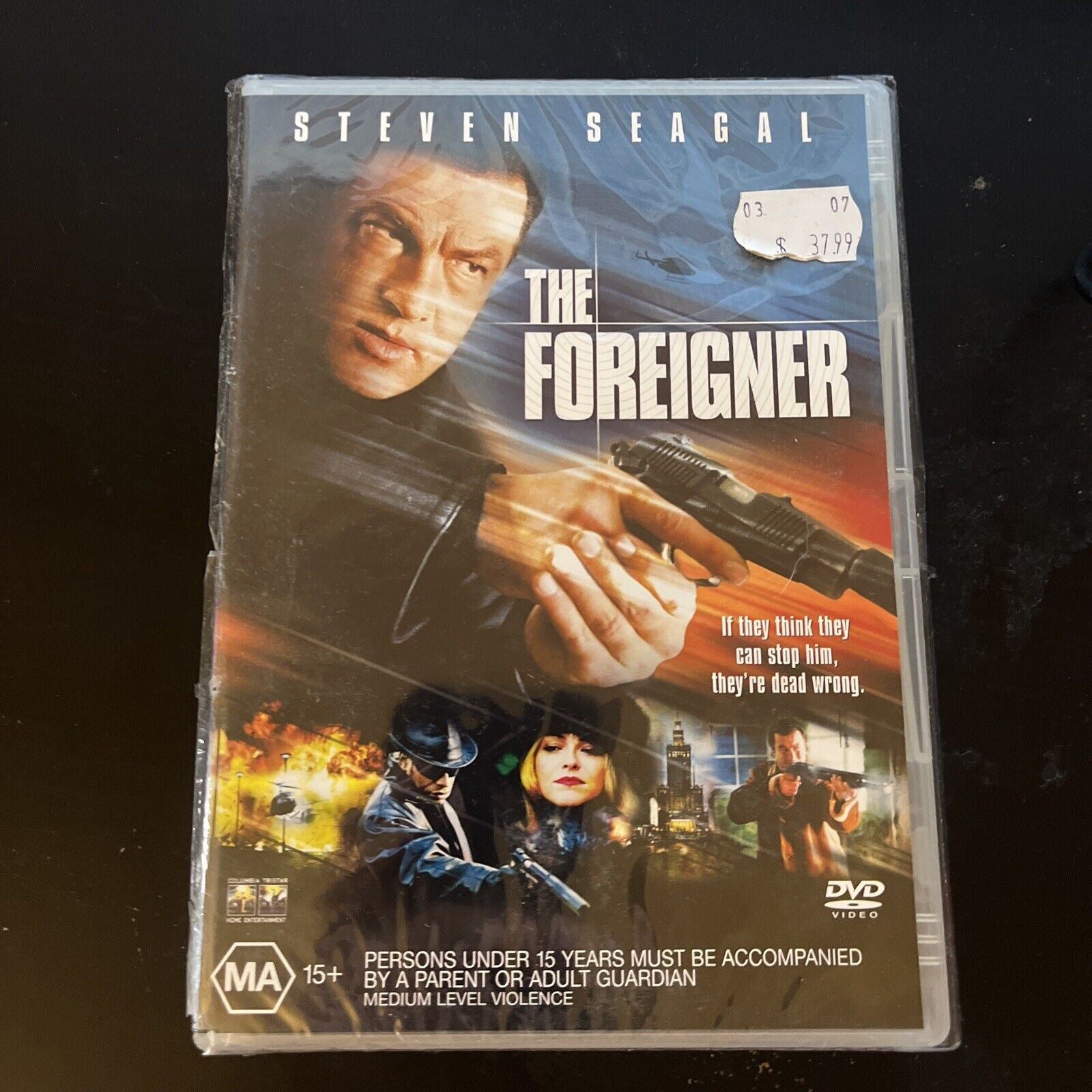 *New Sealed* The Foreigner (DVD, 2002) Steven Seagal, Max Ryan, Region – Retro Unit