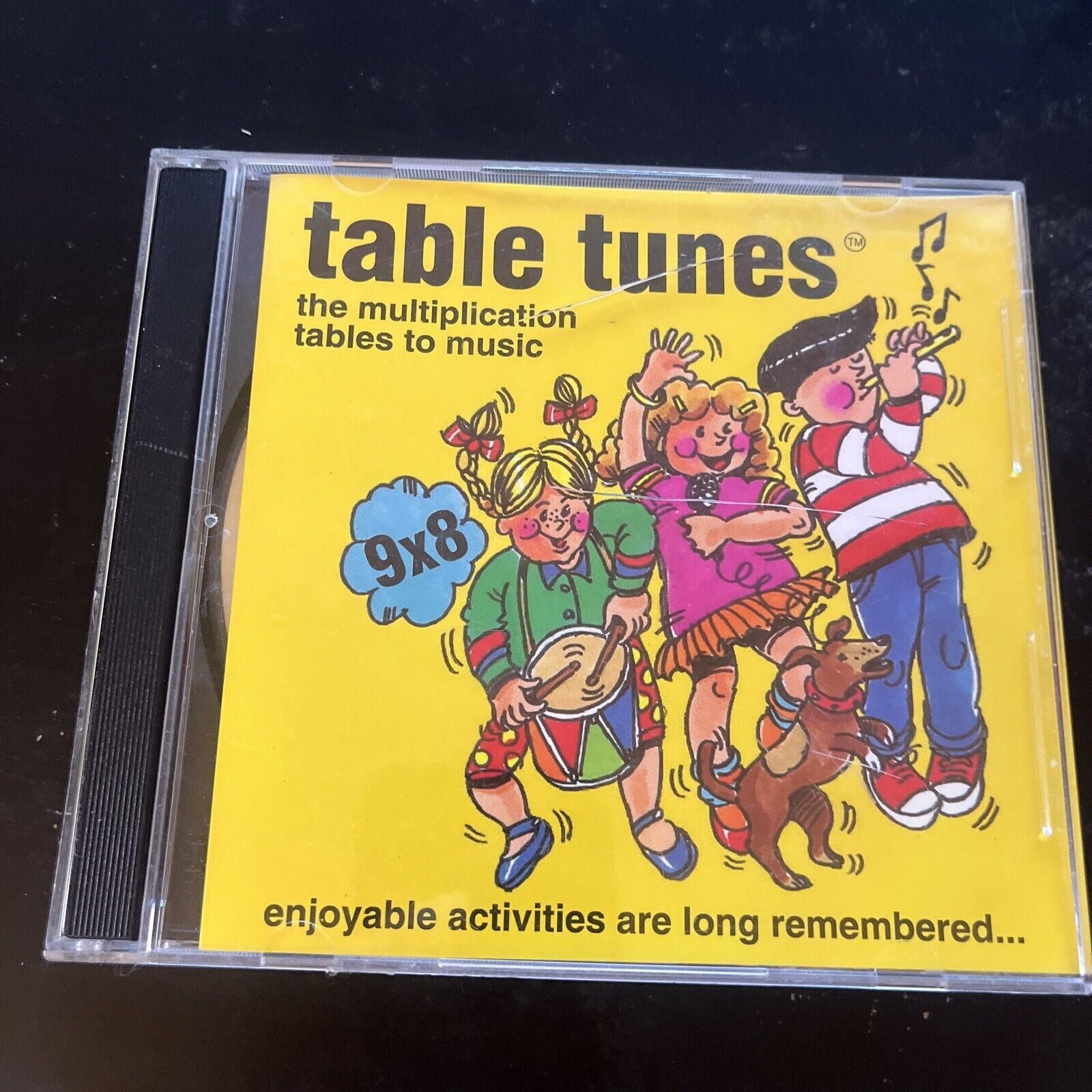 Table Tunes The Multiplication Tables To Music CD 1990 Retro Unit Table Tunes The Multiplication Tables To Music CD 1990 Retro Unit