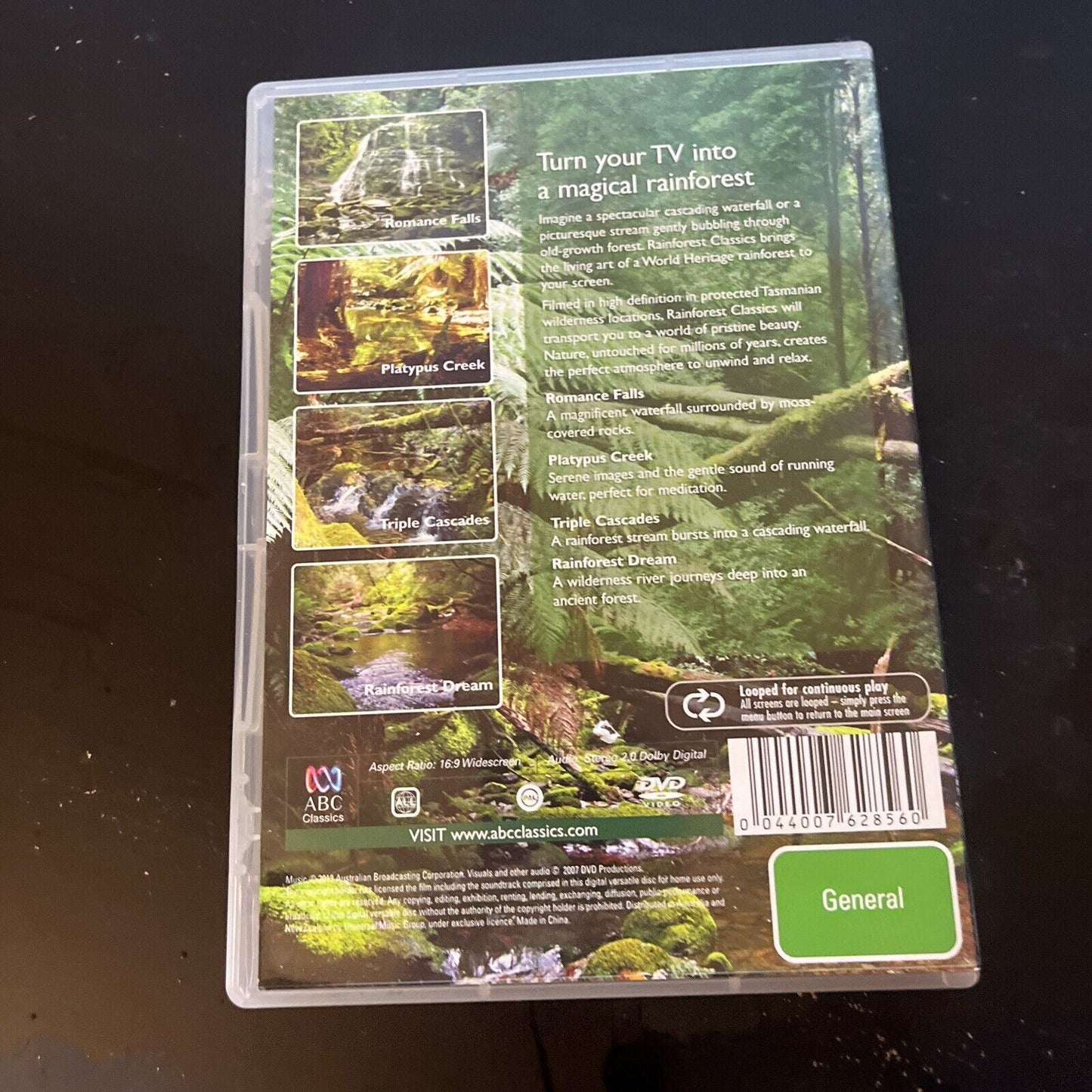 Rainforest Classics (DVD, 2013) All Regions – Retro Unit