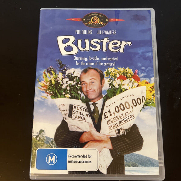 Buster (DVD, 1988) Phil Collins Region 1 – Retro Unit