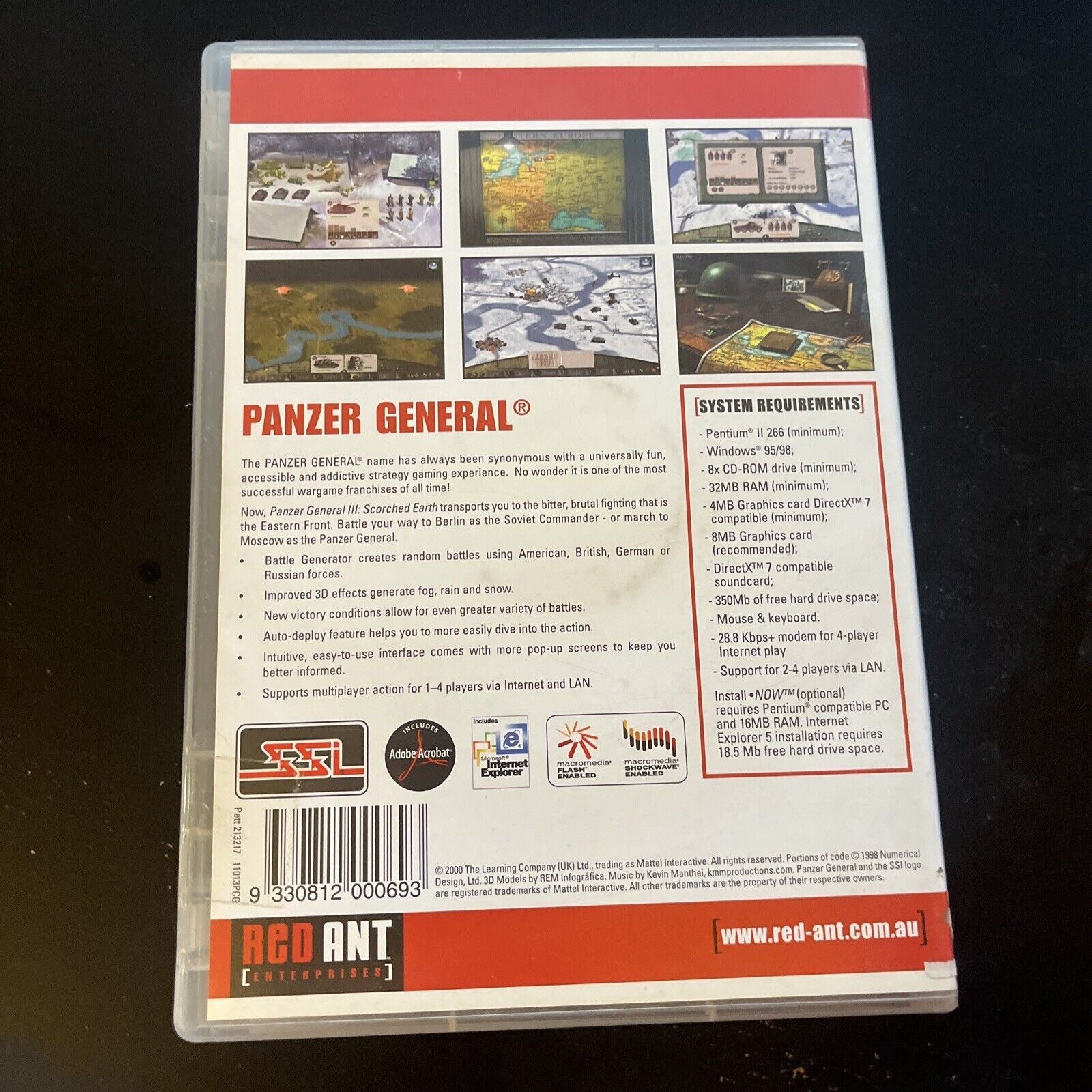 Panzer General 3: Scorched Earth - PC CDROM Windows 98 – Retro Unit