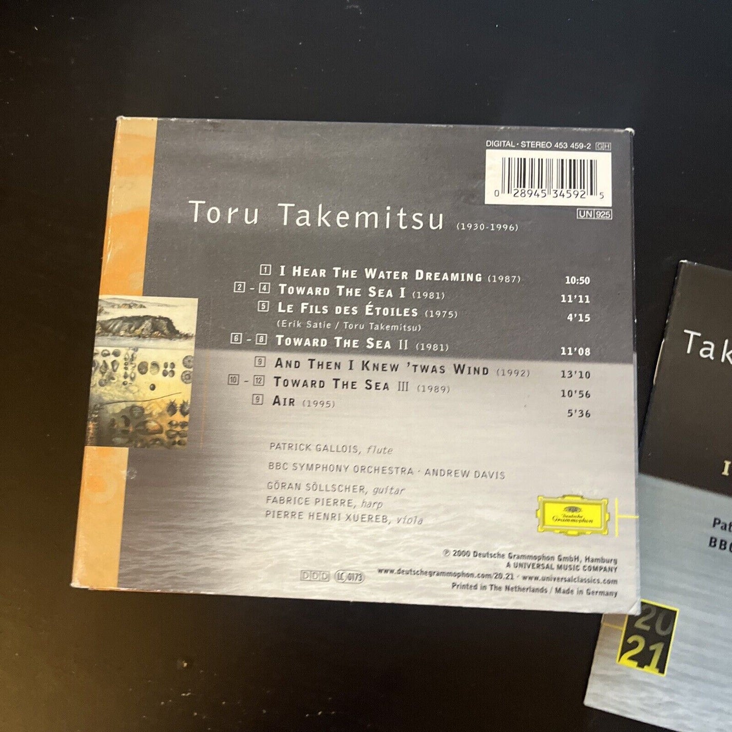 Tory Takemitsu - I Hear The Water Dreaming (CD, 2000) – Retro Unit