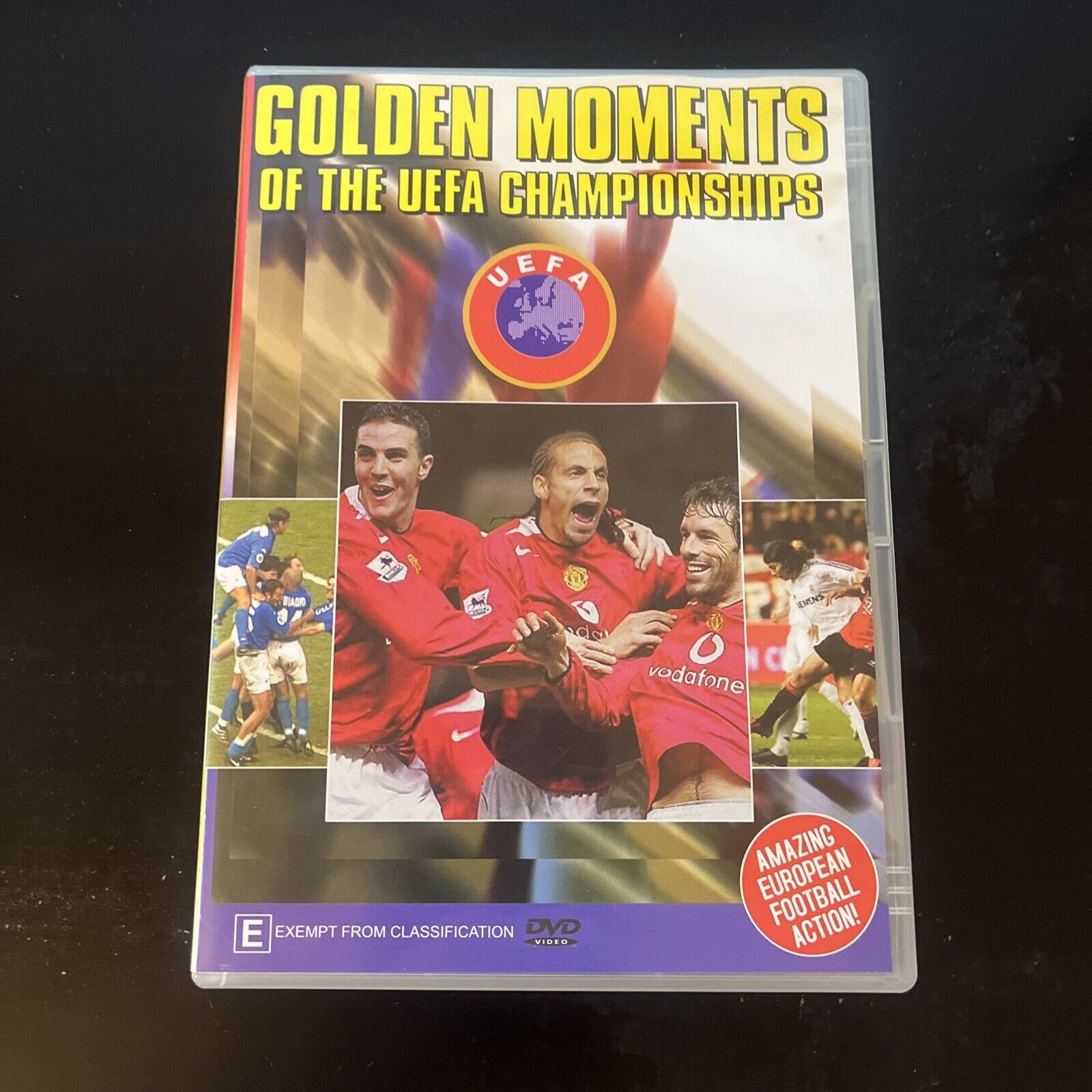 Golden Moments Of The UEFA Champions League (DVD, 2005) All Regions ...
